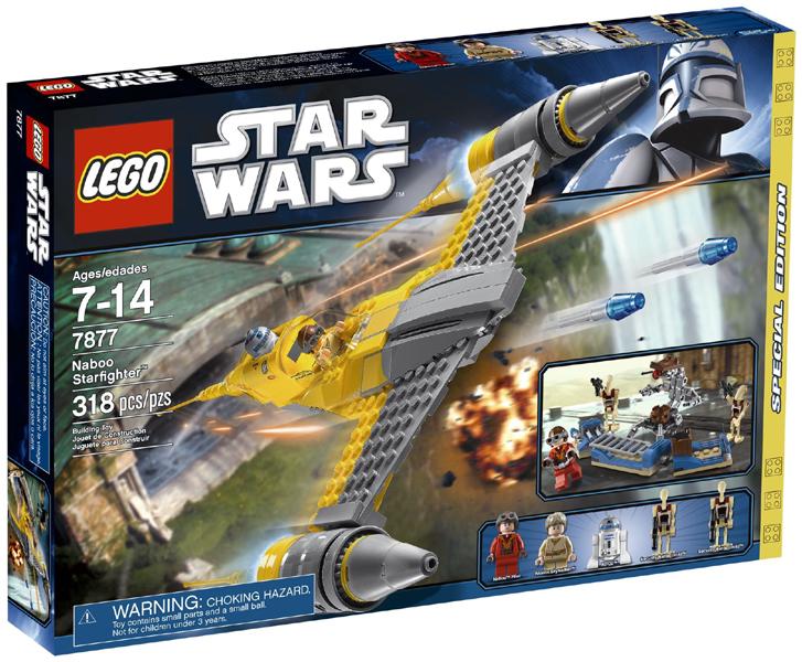 Naboo Starfighter #7877 | Цены на наборы LEGO | Новые и коробочные значения