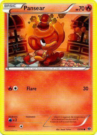 Pansear #15 Prices | Pokemon Next Destinies | Pokemon Cards