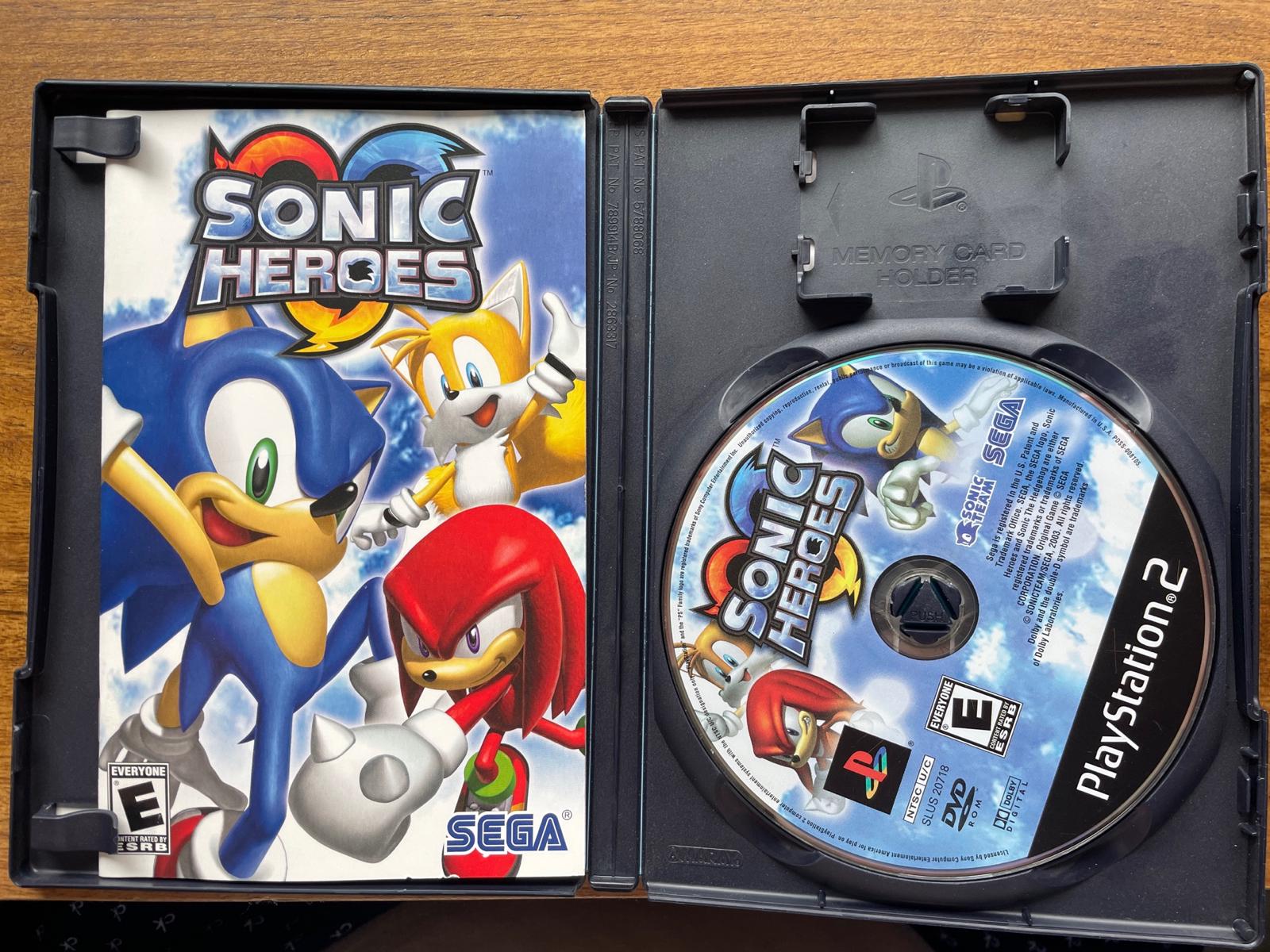 Sonic Heroes | Item, Box, and Manual | Playstation 2