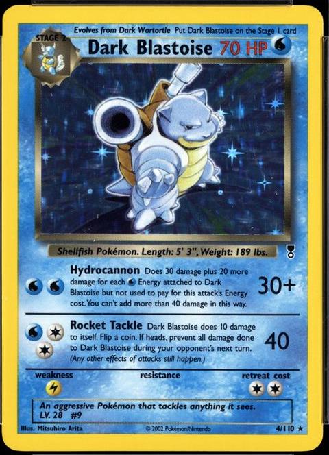Dark Blastoise #4 Prices | Pokemon Legendary Collection | Pokemon Cards