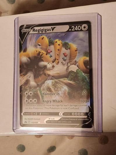 Regigigas V | Ungraded | Pokemon Crown Zenith