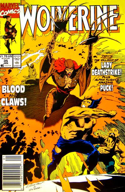 Wolverine [Newsstand] #35 (1991) Prices | Wolverine Series