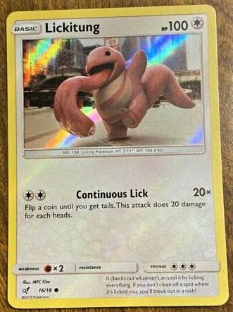 Lickitung #16 Prices | Pokemon Detective Pikachu | Pokemon Cards