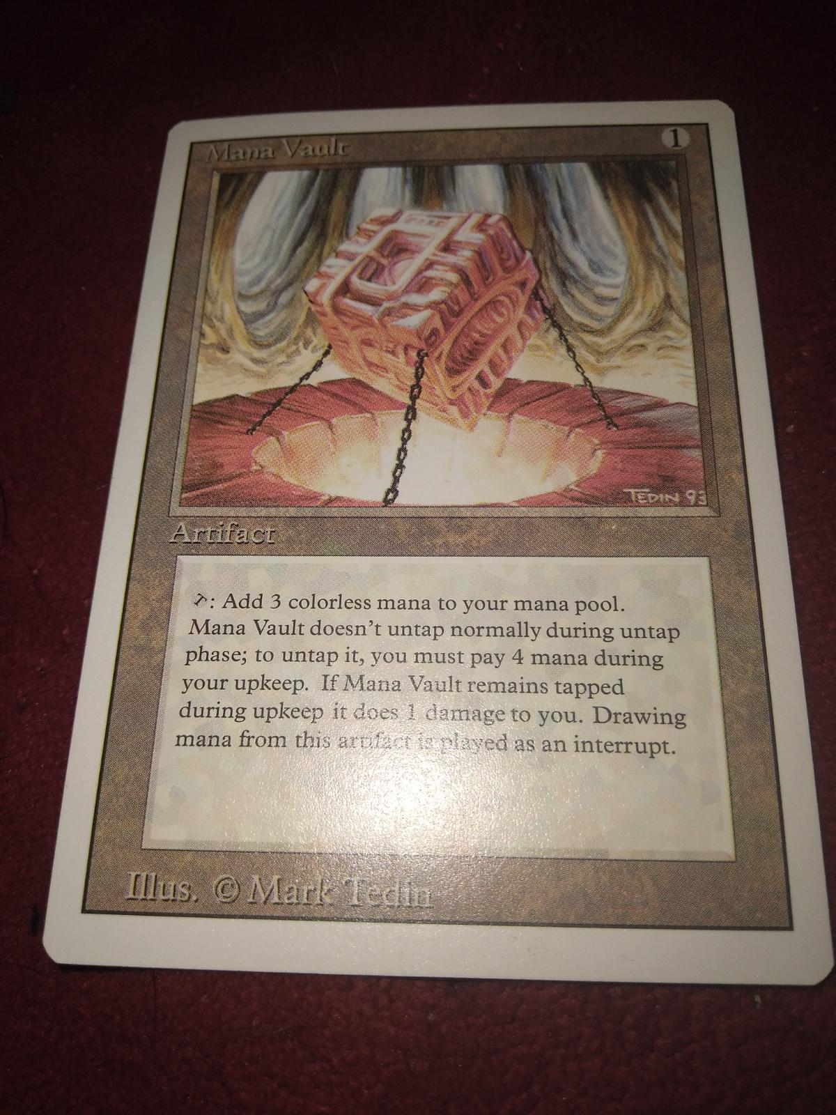 Mana Vault | Ungraded | Magic Revised