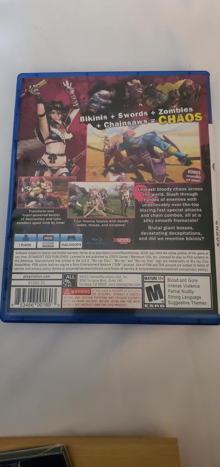 Onechanbara Z2: Chaos Banana Split Edition | Item, Box, and Manual ...