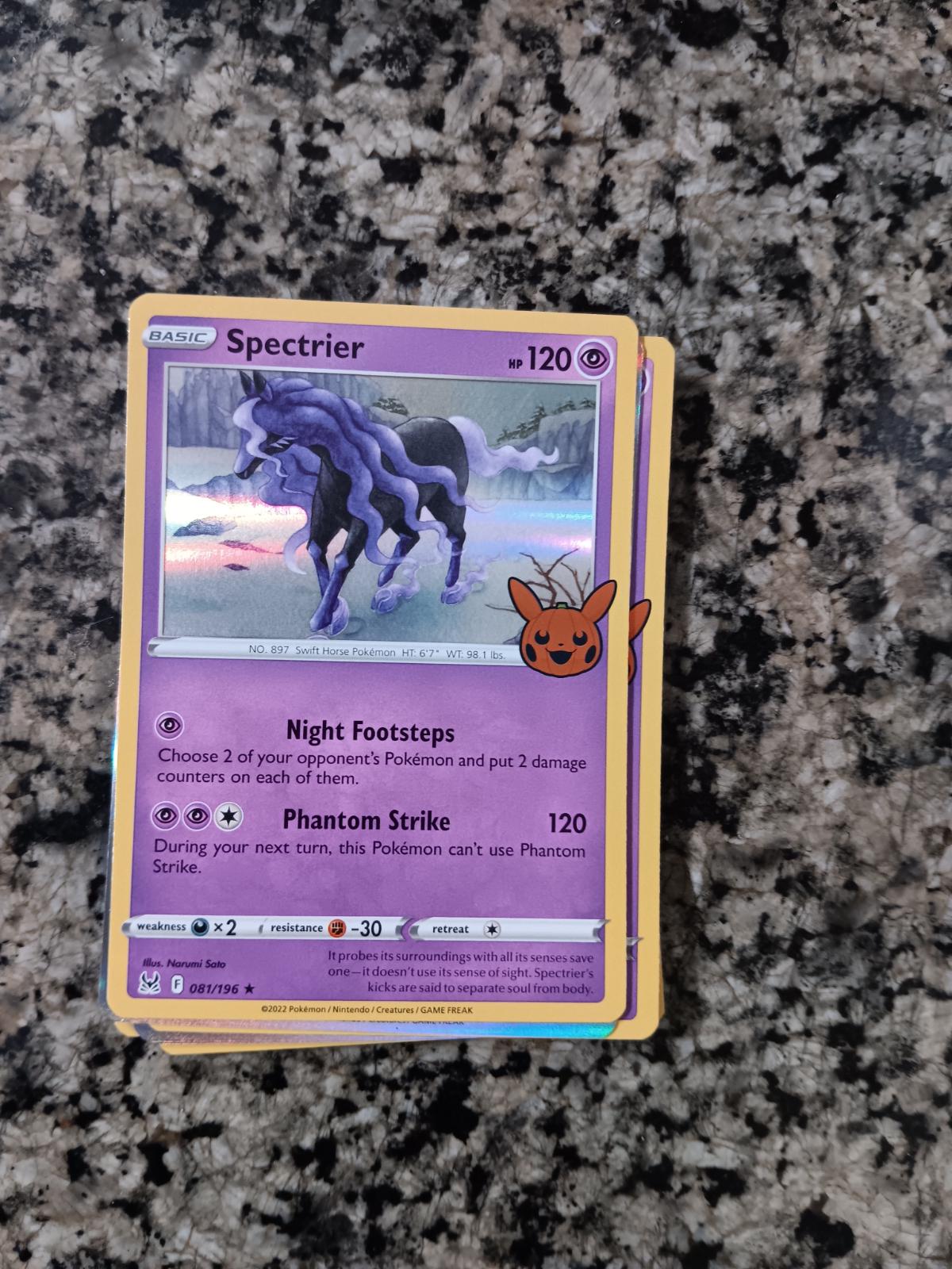 Spectrier [Holo] | Ungraded | Pokemon Trick or Trade 2023