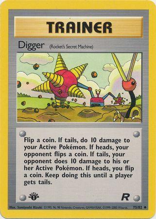 Digger [1st Edition] #75 Prices | Pokemon Team Rocket | Pokemon Cards