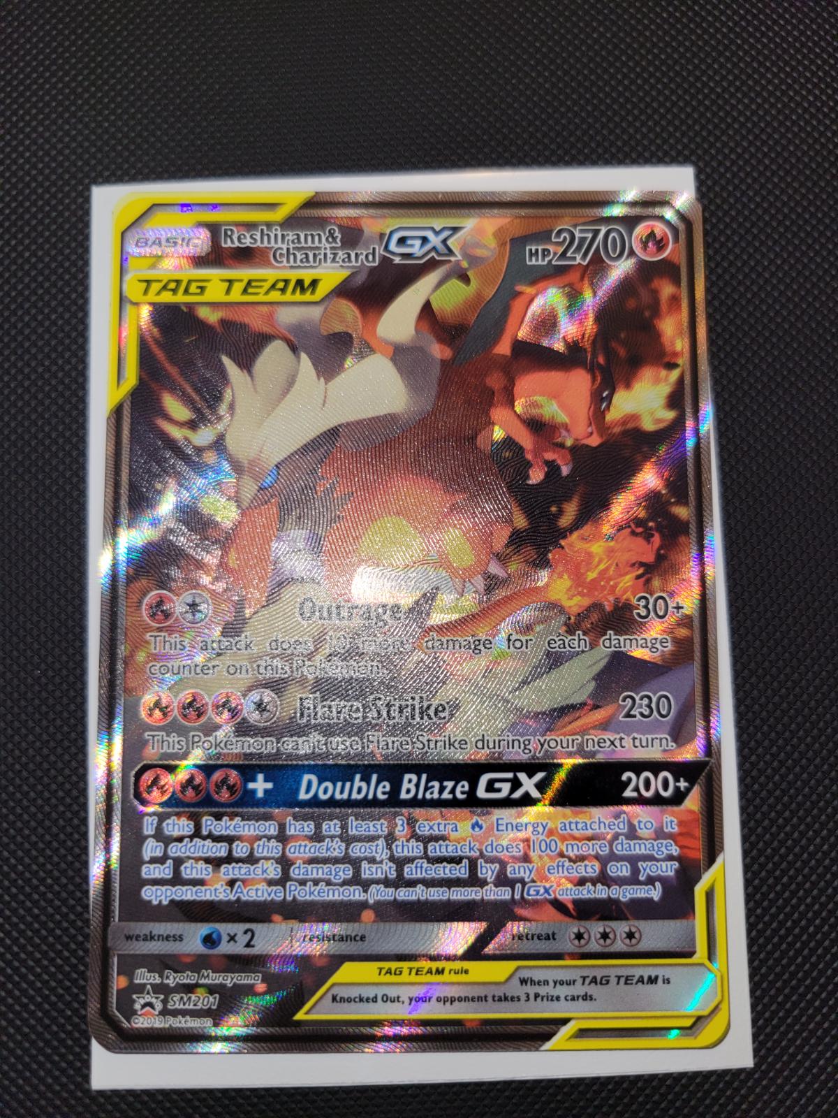 Reshiram & Charizard GX [Jumbo] #SM201 Prices | Pokemon Promo | Pokemon ...