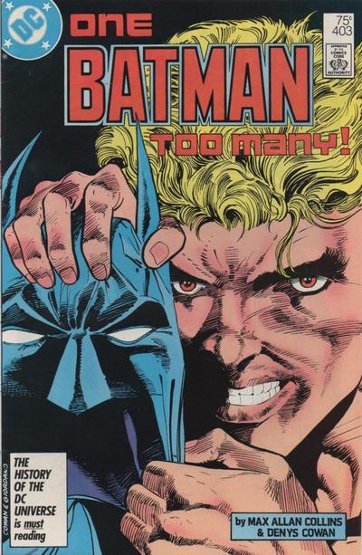 Batman [No Month] #403 (1987) Prices | Batman Series