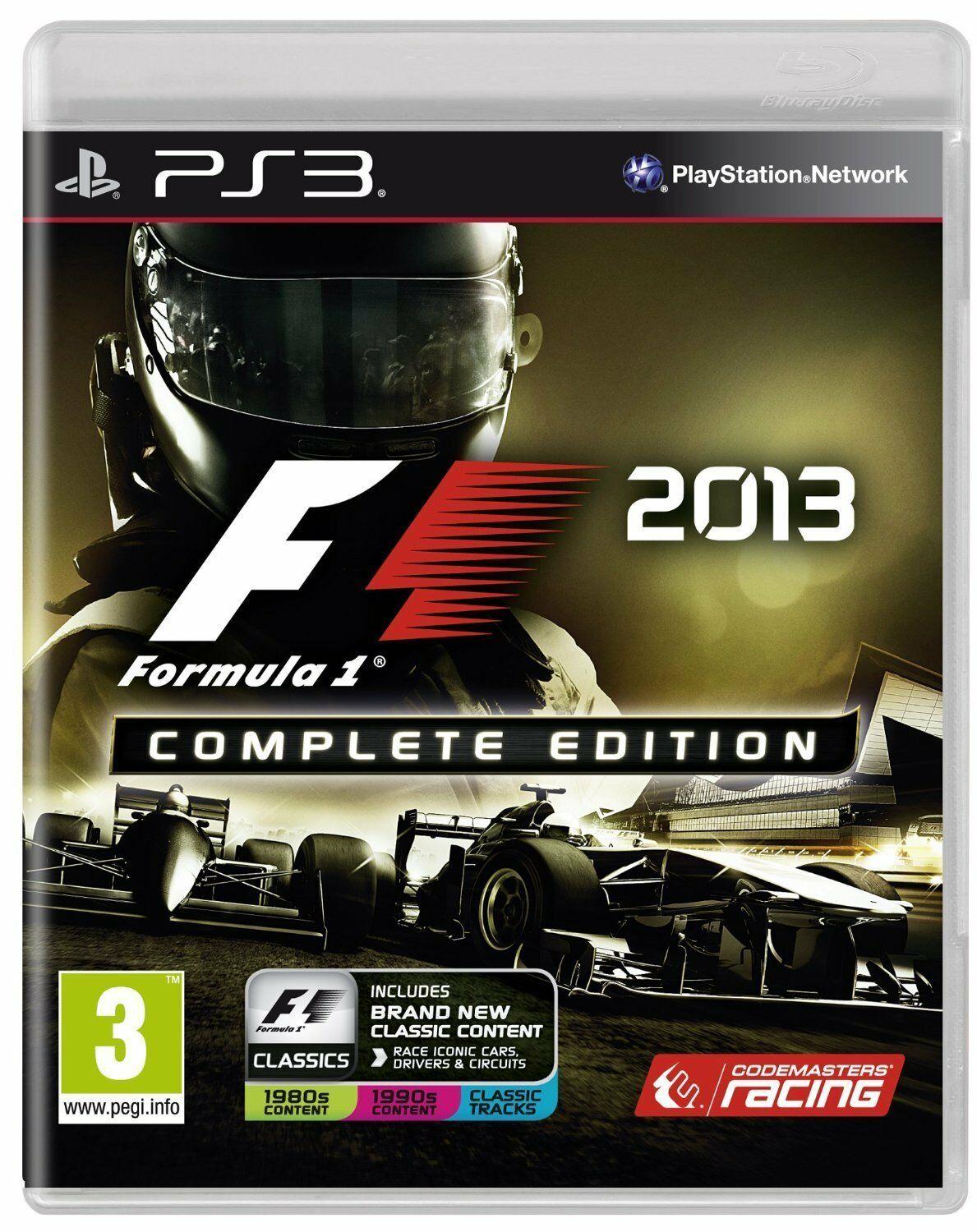 F1 2013 [Complete Edition] Prices PAL Playstation 3 | Compare Loose ...