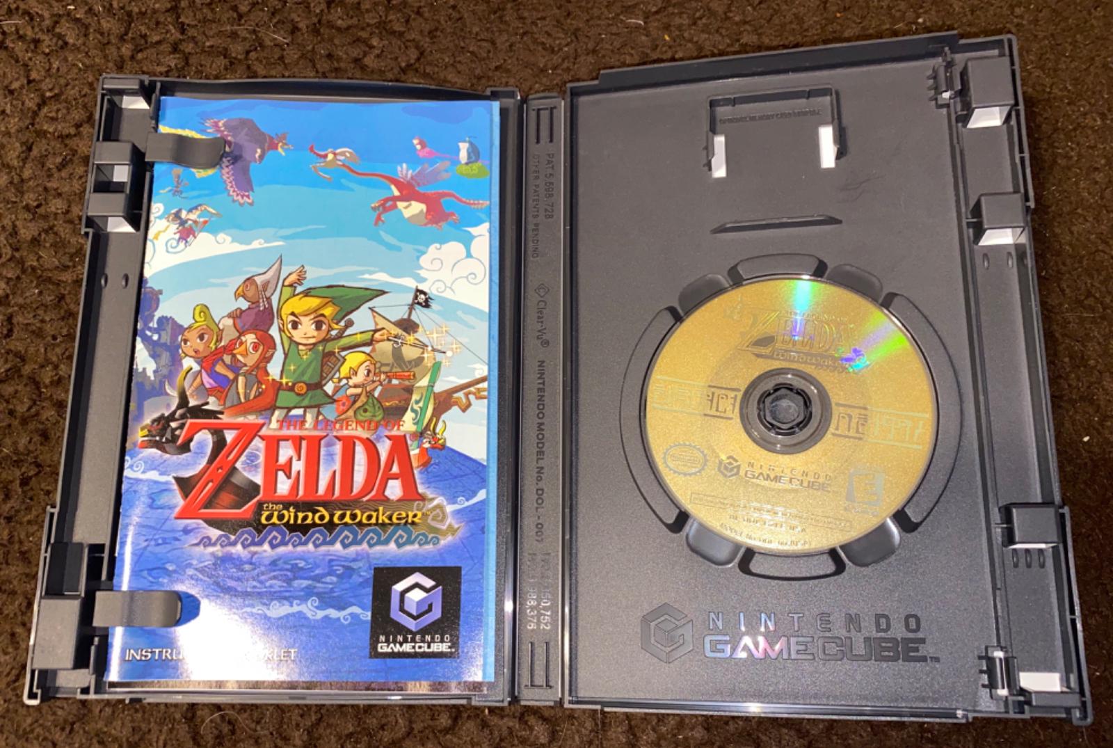 Zelda Wind Waker | Item, Box, and Manual | Gamecube