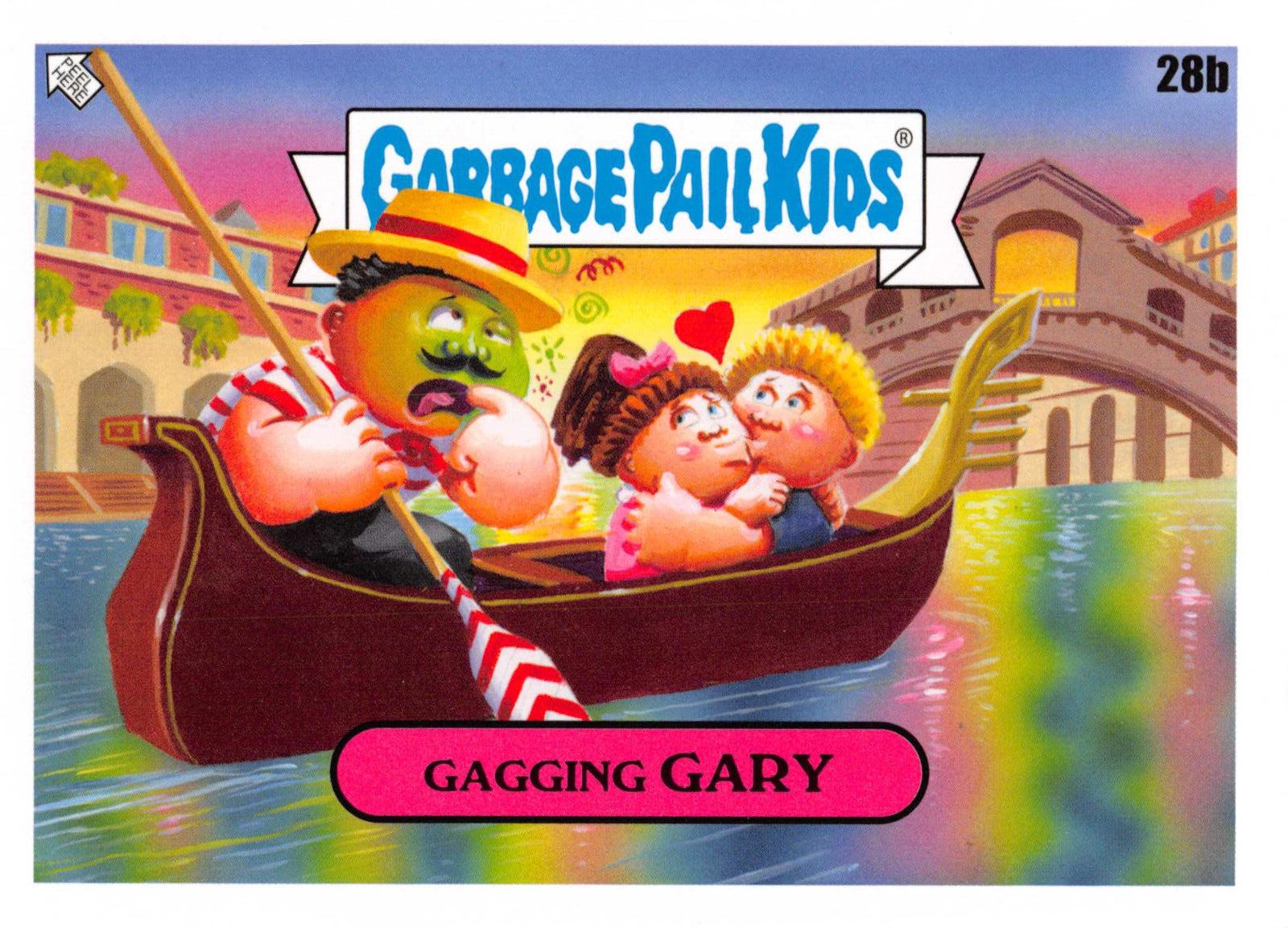 Gagging GARY #28b Prices | Garbage Pail Kids Go on Vacation | GPK Cards