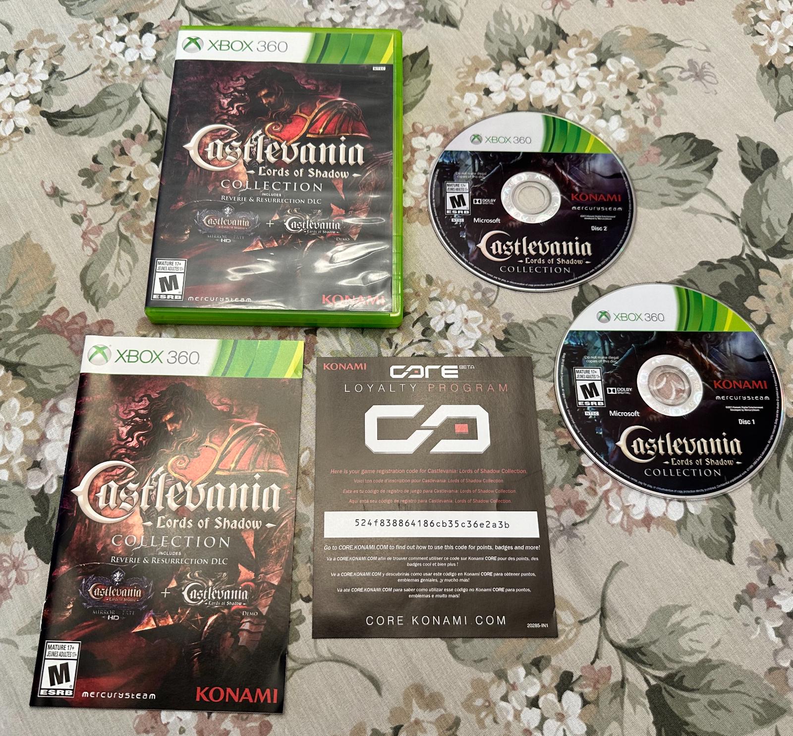 Castlevania Lords of Shadow Collection | Item, Box, and Manual | Xbox 360