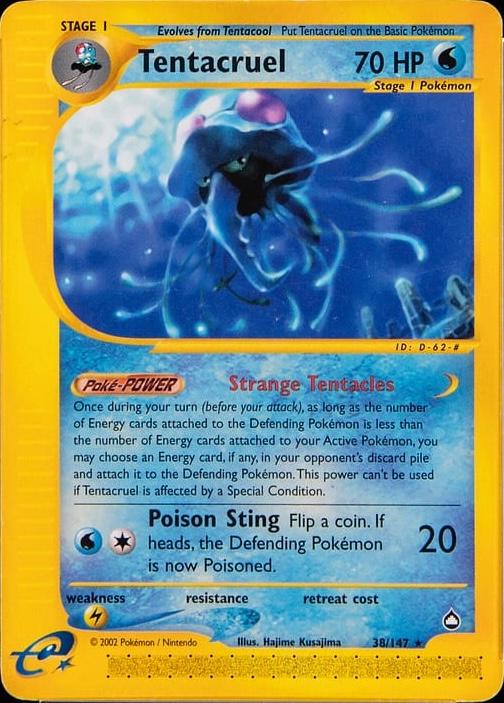 Tentacruel #38 Prices | Pokemon Aquapolis | Pokemon Cards