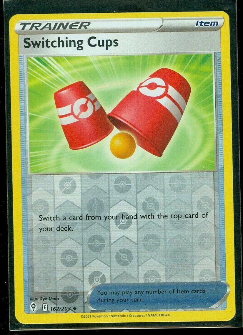 Switching Cups [Reverse Holo] #162 Prices | Pokemon Evolving Skies ...