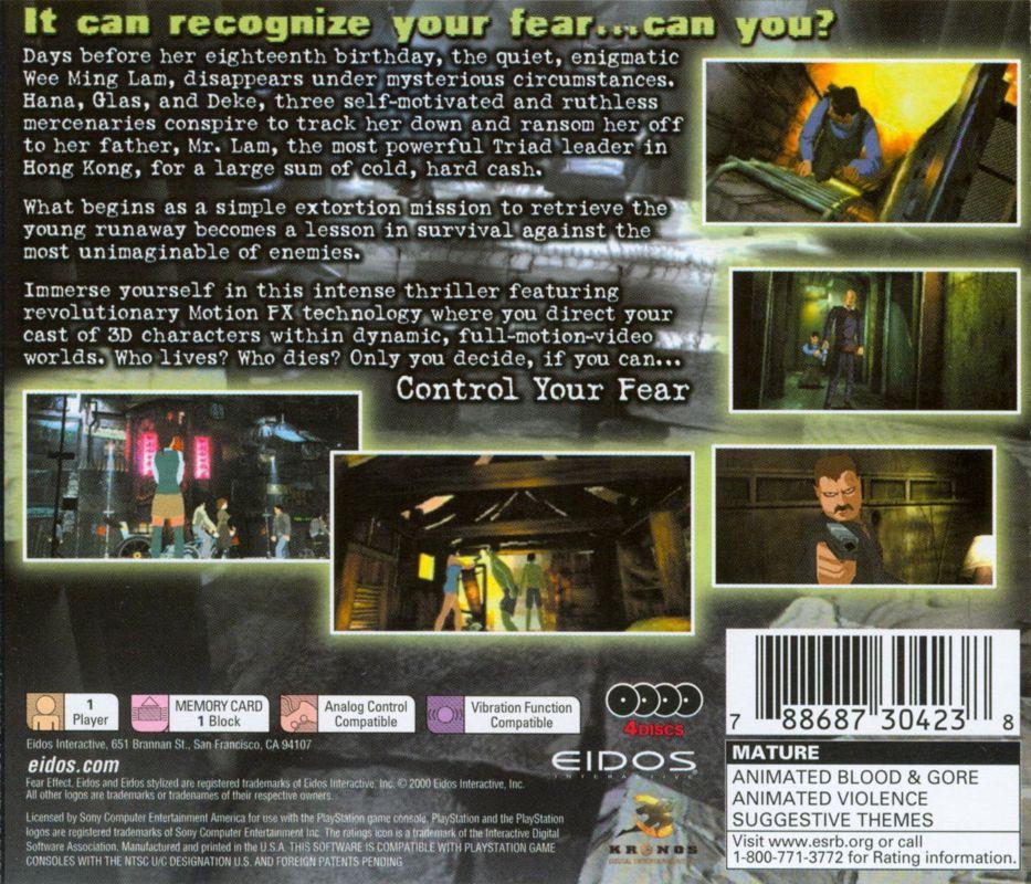 Fear Effect Prices Playstation | Compare Loose, CIB & New Prices