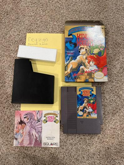 King's Knight | Item, Box, and Manual | NES