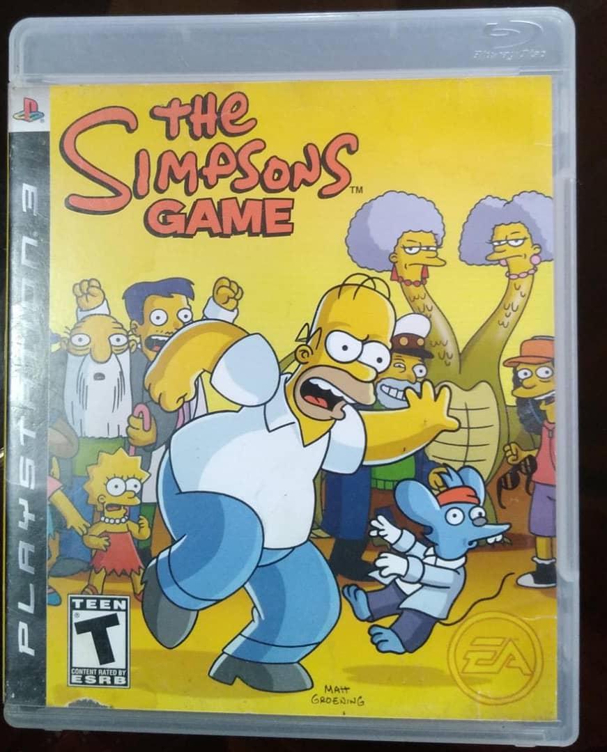 The Simpsons Game | Item and Box only | Playstation 3