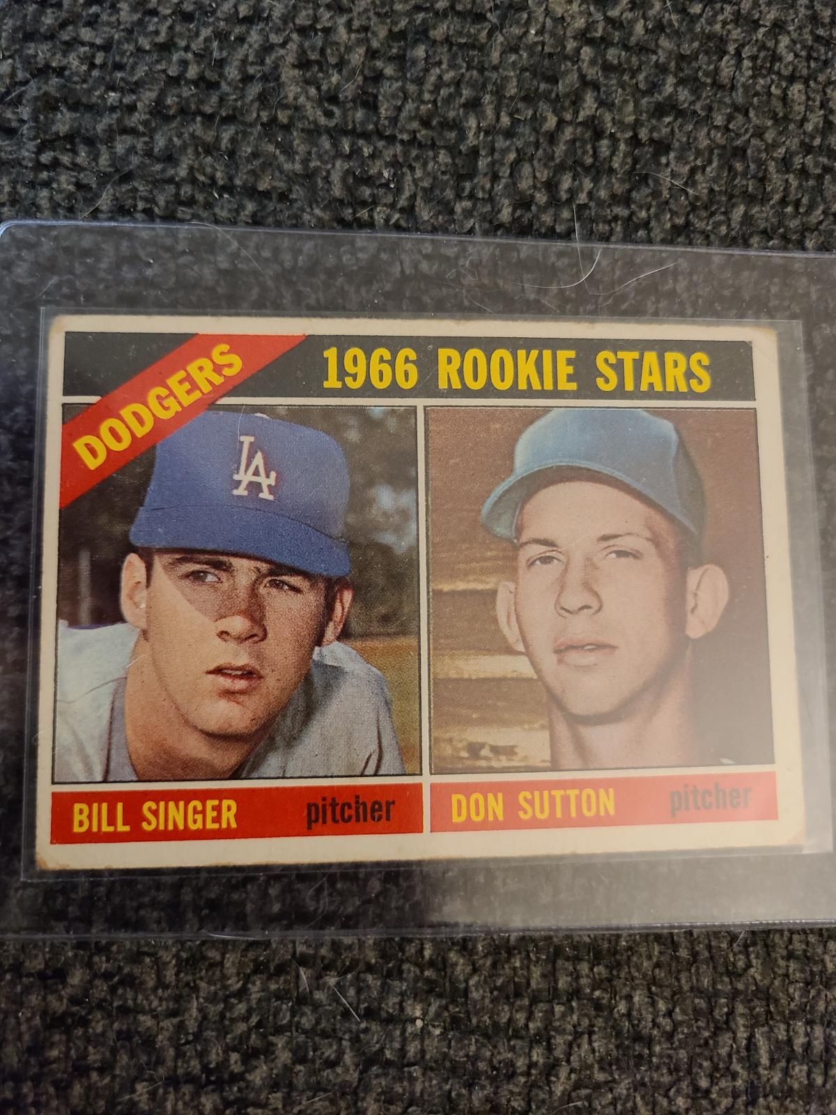 Dodgers Rookies [Singer, Sutton] | Ungraded | 1966 Topps