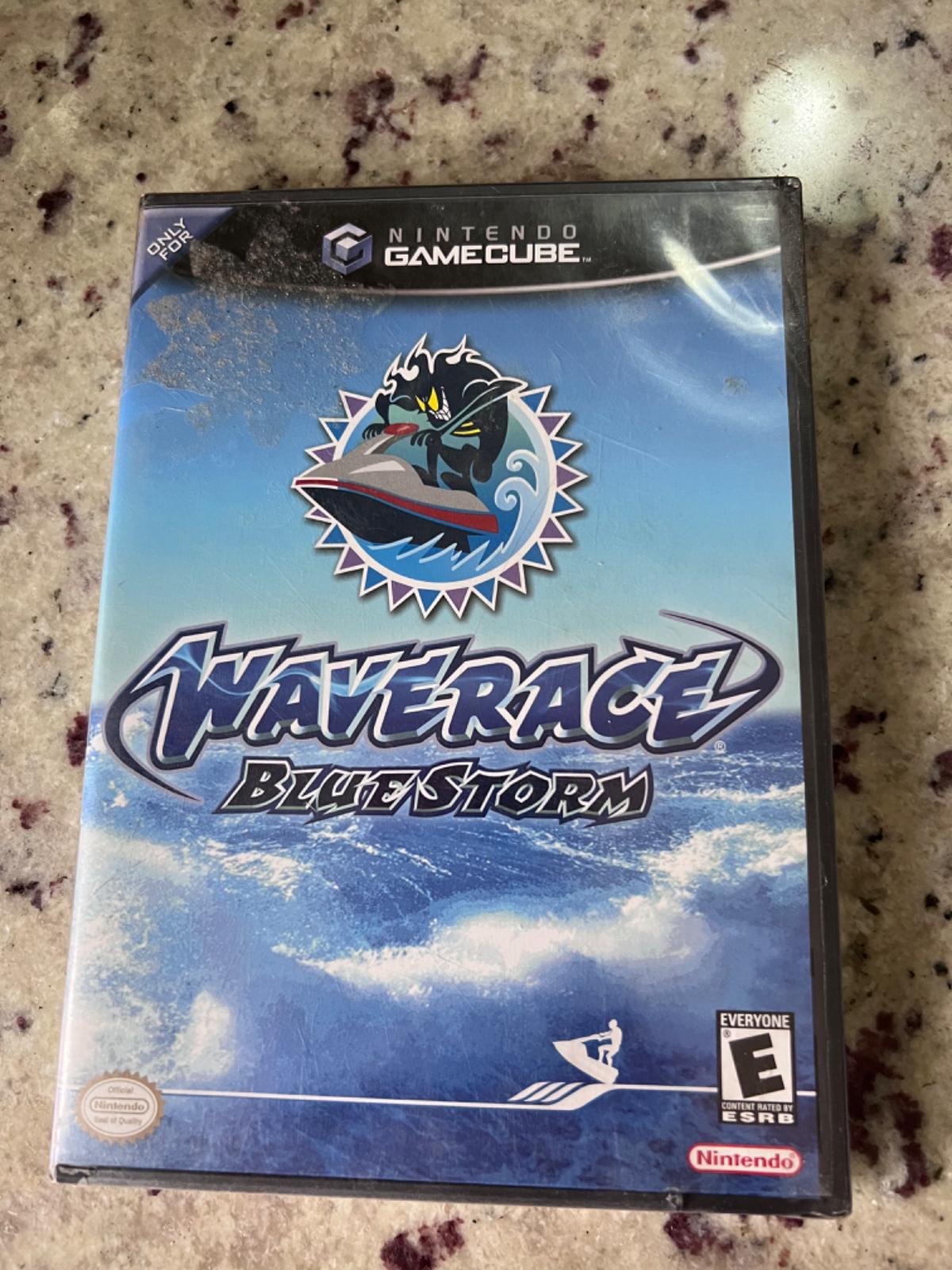 Wave Race Blue Storm New Item Box And Manual Gamecube