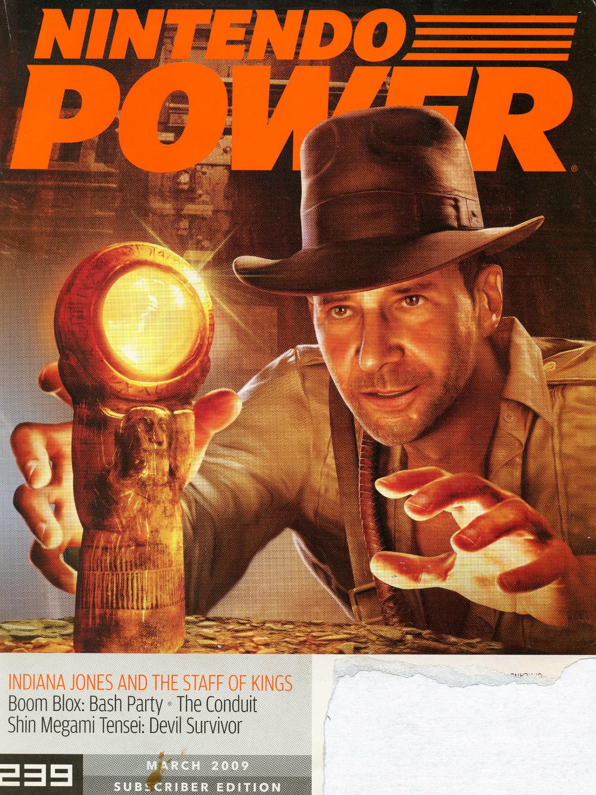 [Volume 239] Indiana Jones & The Staff of Kings [Subscriber] Prices Nintendo Power | Compare ...