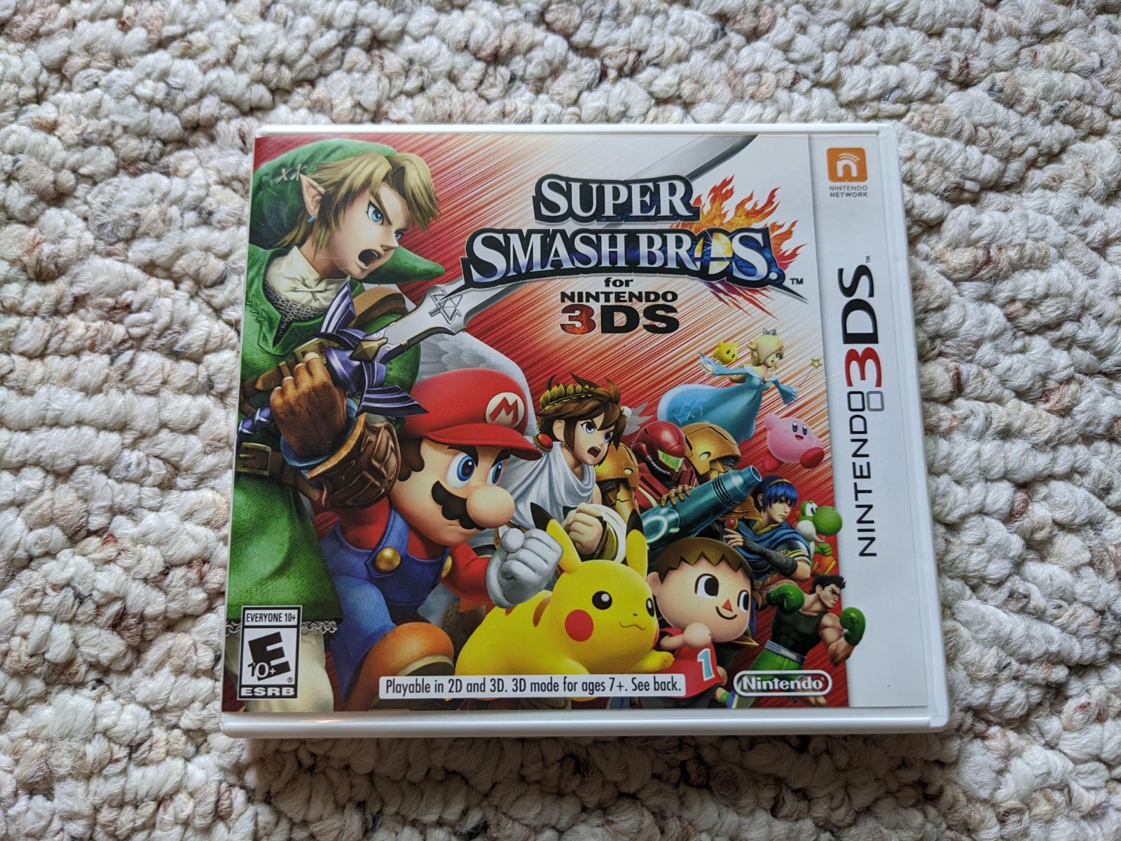 Super Smash Bros for Nintendo 3DS | Item, Box, and Manual | Nintendo 3DS