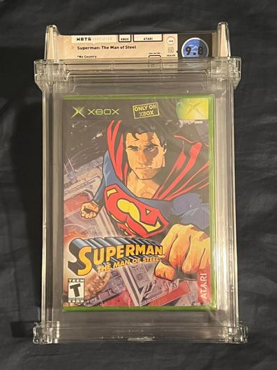 Superman Man of Steel | Graded Item, Box, and Manual | Xbox