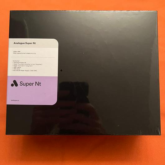 Analogue Super NT | New Item, Box, and Manual | Super Nintendo