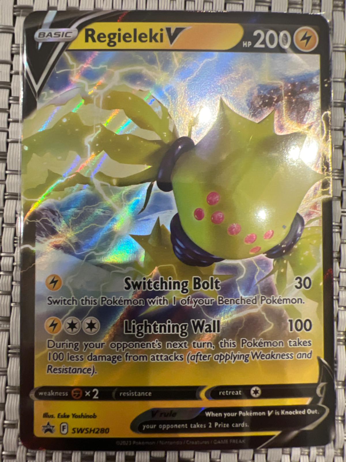 Regieleki V #SWSH280 Prices | Pokemon Promo | Pokemon Cards
