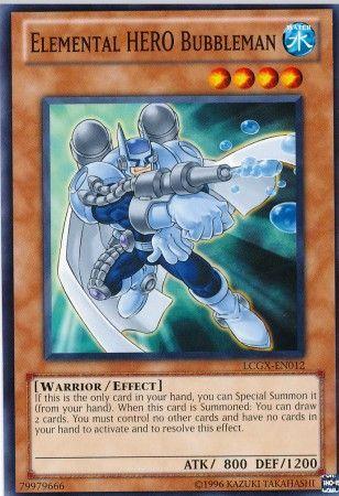 Elemental HERO Bubbleman LCGX-EN012 Prices | YuGiOh Legendary ...