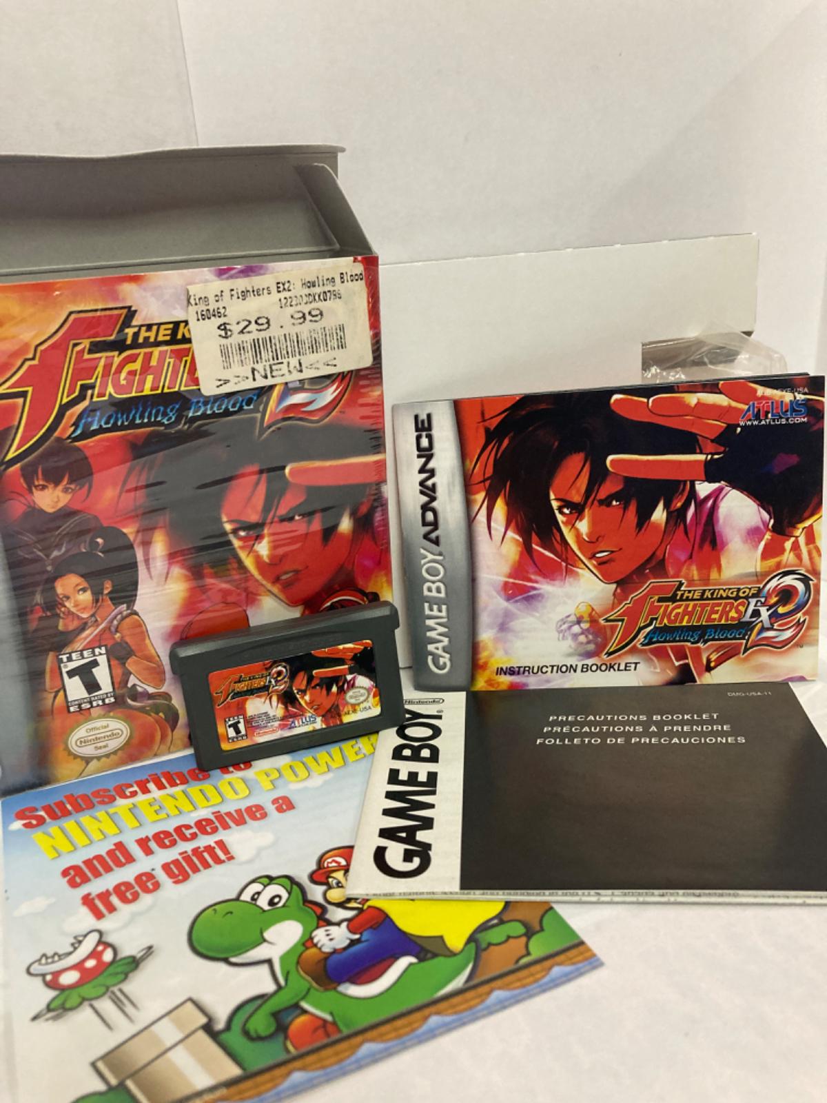 King of Fighters EX2 Howling Blood | Item, Box, and Manual | GameBoy ...