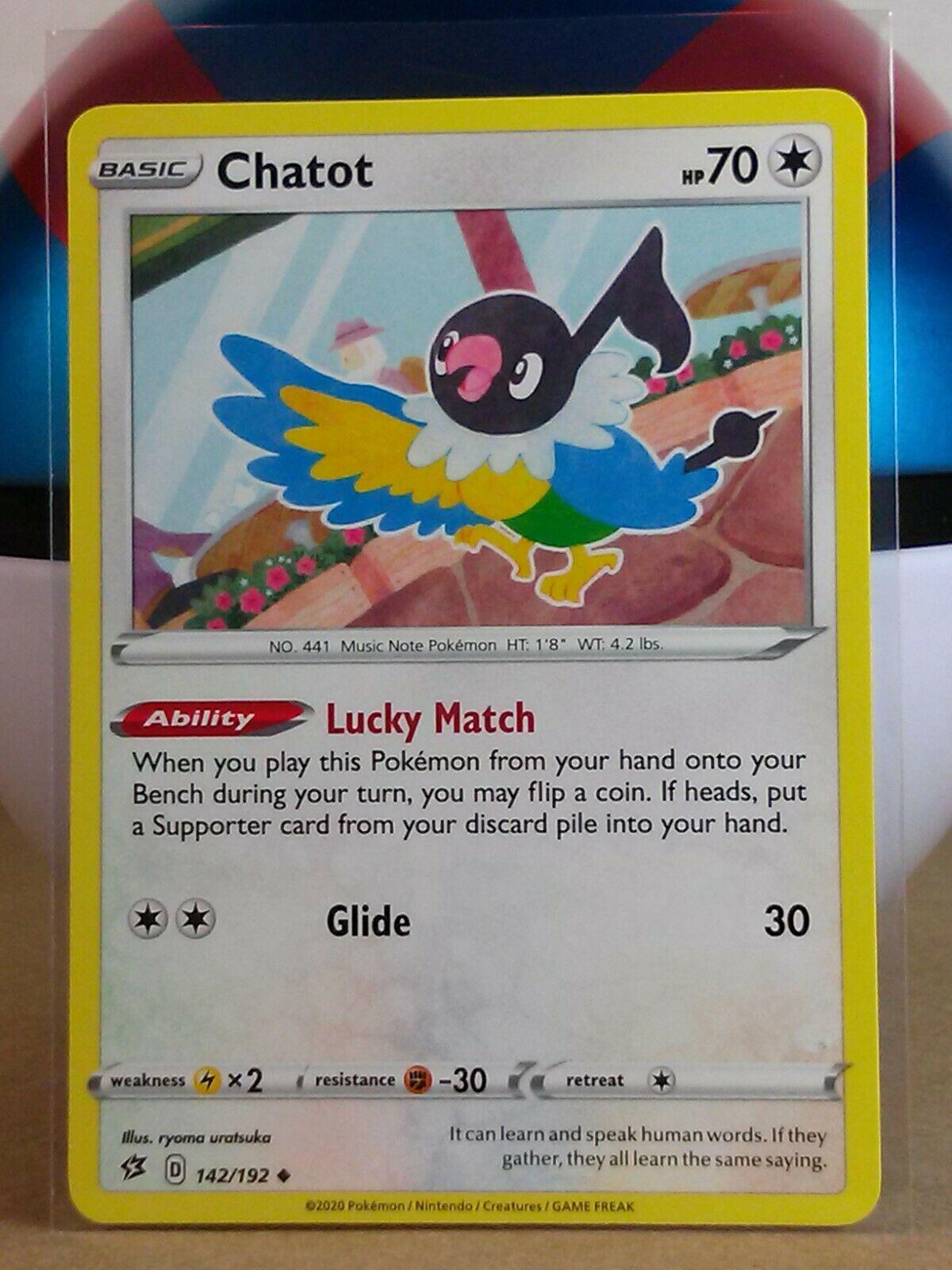 Chatot #142 Prices | Pokemon Rebel Clash | Pokemon Cards