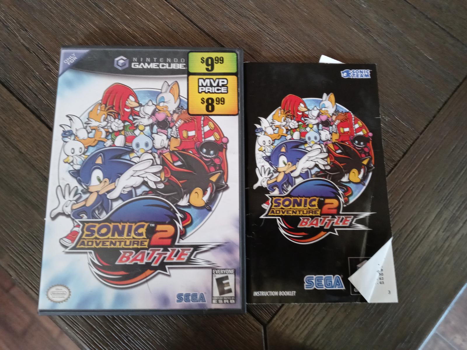 Sonic Adventure 2 Battle | Box and Manual only | Gamecube