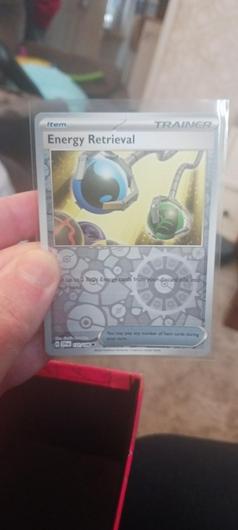 Energy Retrieval [Reverse Holo] | Ungraded | Pokemon Scarlet & Violet