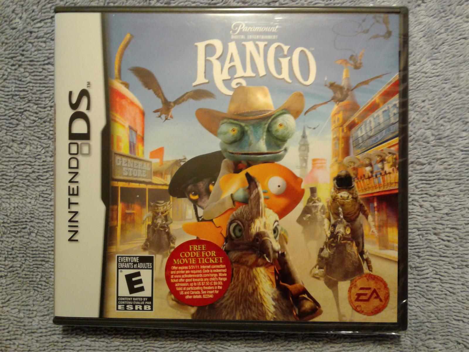 Rango: The Video Game | New Item, Box, and Manual | Nintendo DS