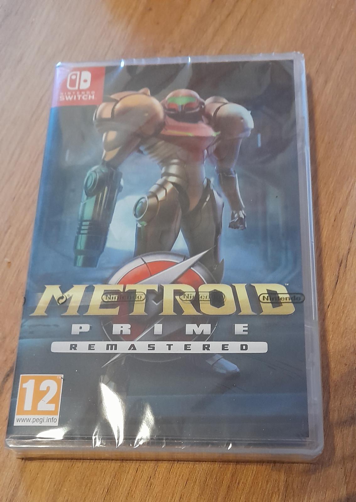 Metroid Prime Remastered | New Item, Box, and Manual | PAL Nintendo Switch