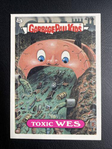 Toxic WES #435b Prices | 1987 Garbage Pail Kids | GPK Cards