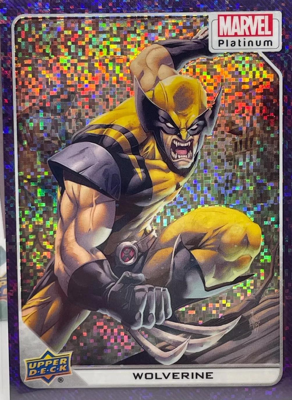 Wolverine [Purple Pixels] #87 Preise | Marvel 2023 Upper Deck Platinum ...