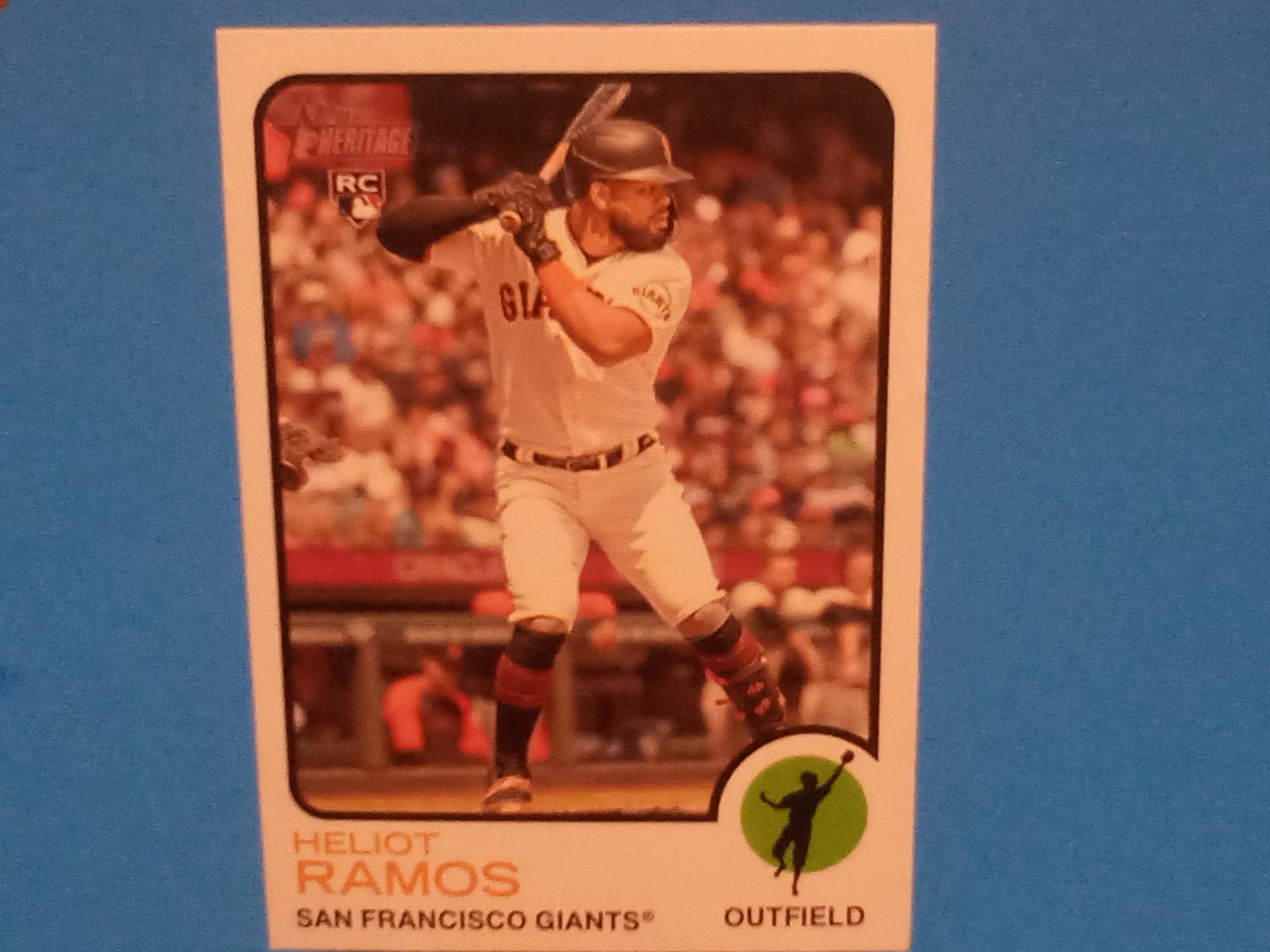 Heliot Ramos | Ungraded | 2022 Topps Heritage