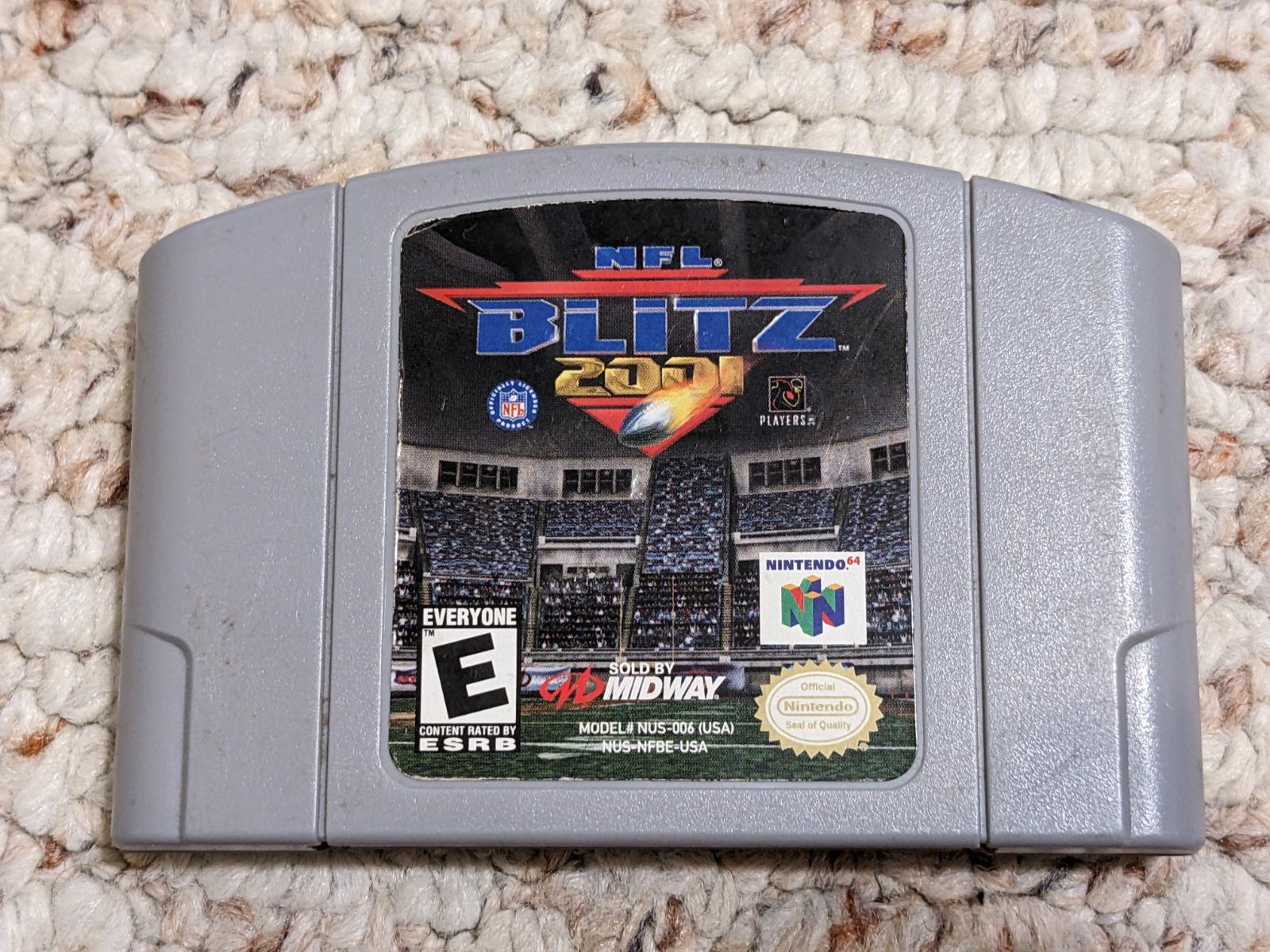 NFL Blitz 2001 | Item only | Nintendo 64