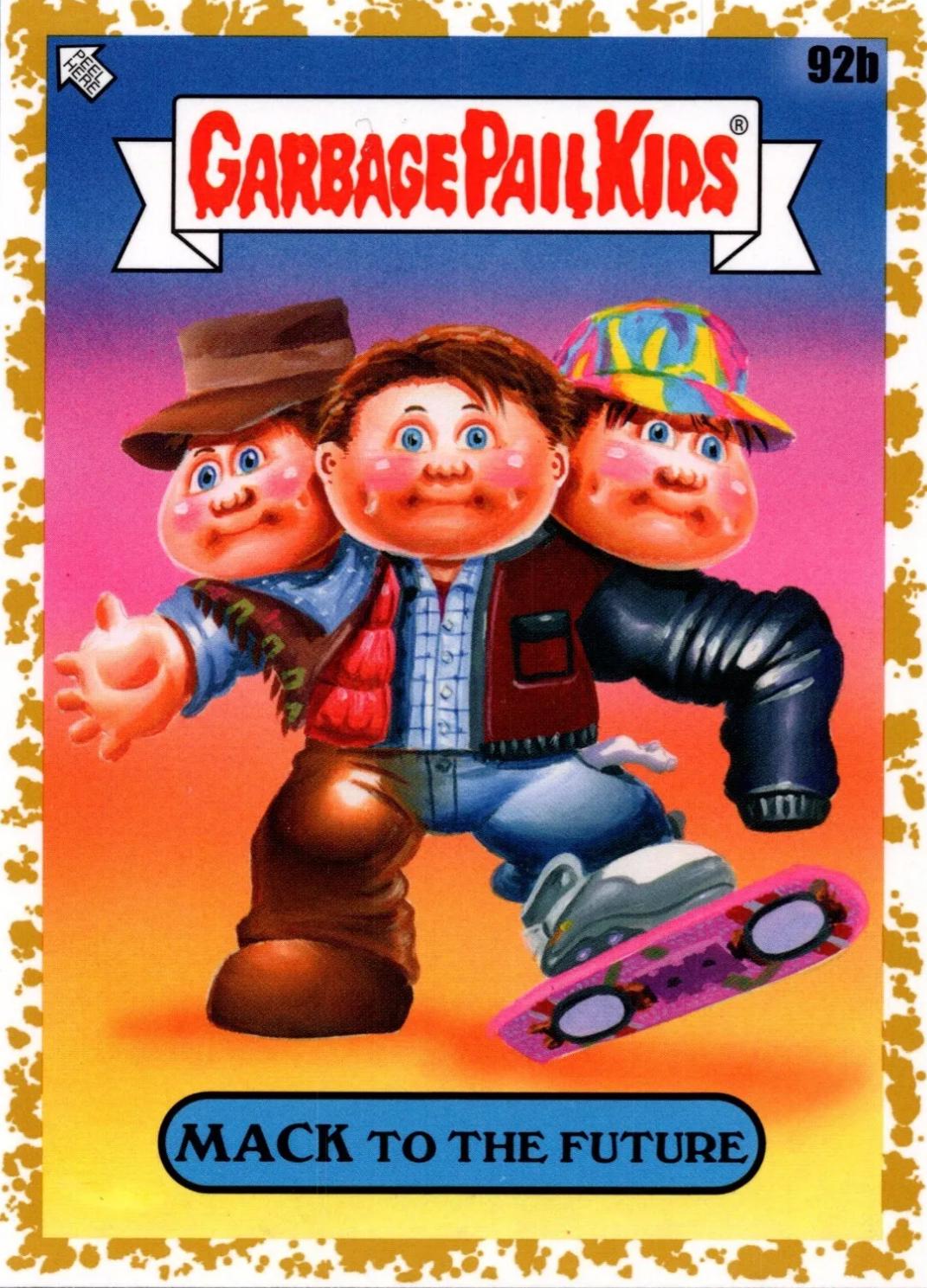 Mack to the Future [Gold] #92b Prices | Garbage Pail Kids ...