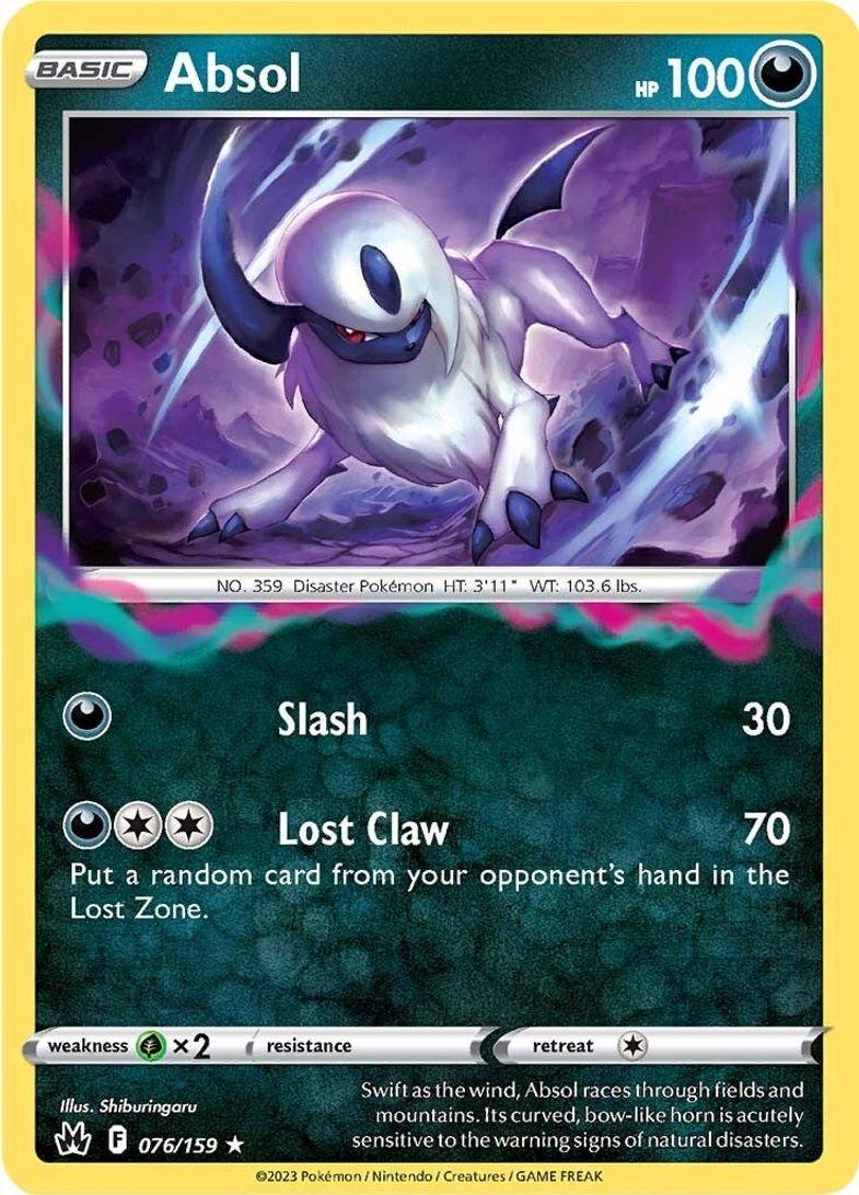 Absol [Holo] #76 Prices | Pokemon Crown Zenith | Pokemon Cards