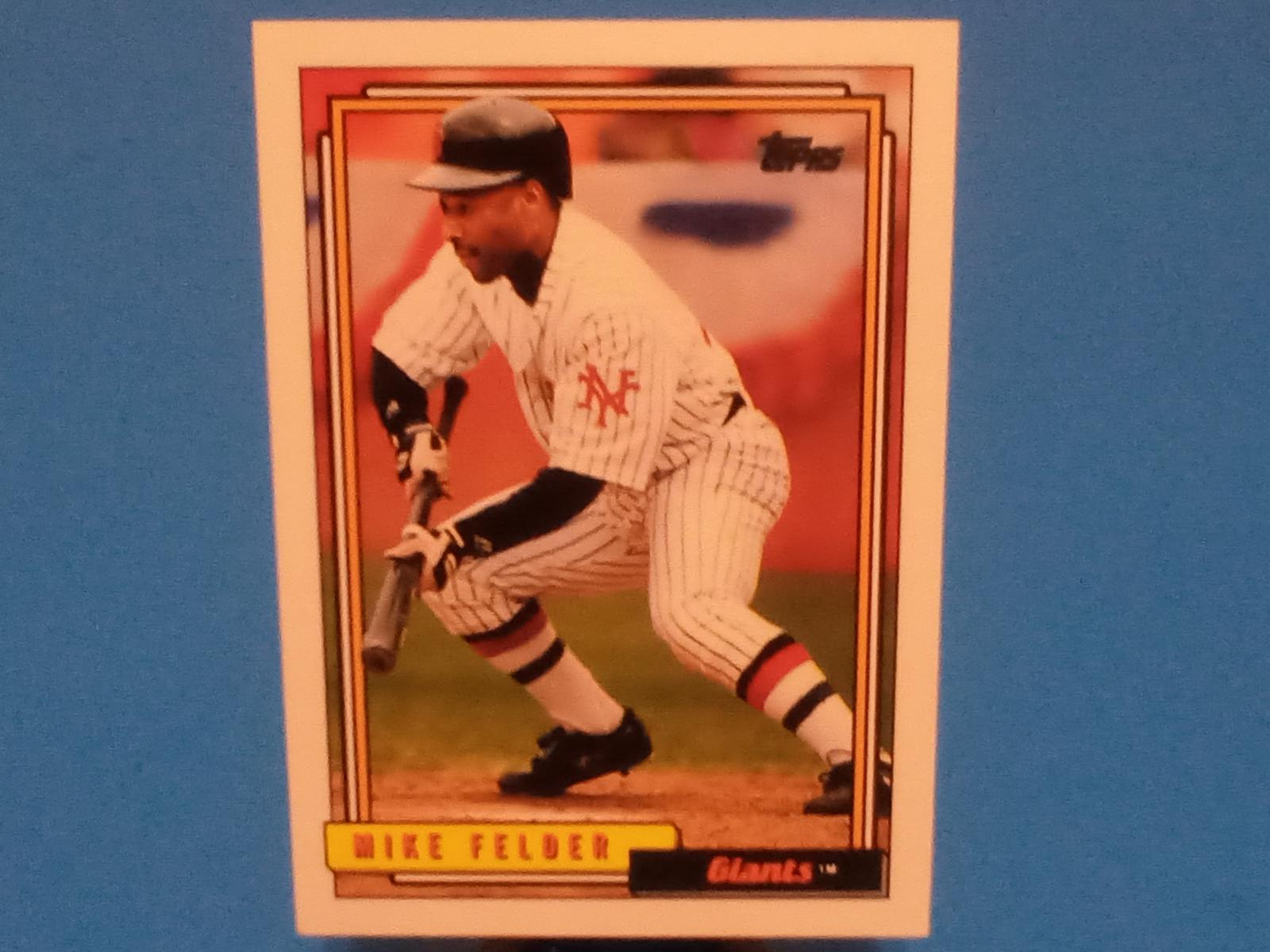 Mike Felder | Ungraded | 1992 Topps