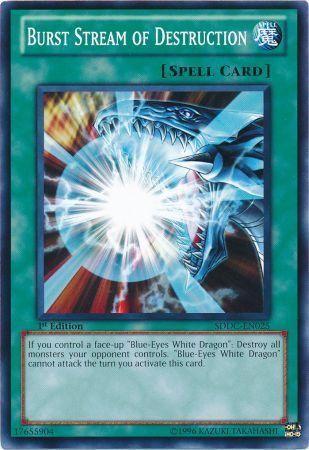 Burst Stream of Destruction [1st Edition] SDDC-EN025 Prices | YuGiOh ...
