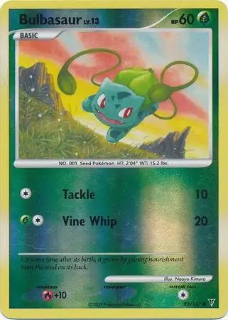 Bulbasaur [Reverse Holo] #93 Prices | Pokemon Supreme Victors | Pokemon ...