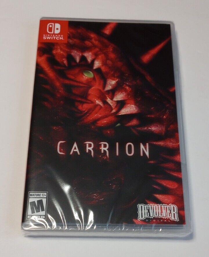 Carrion | New Item, Box, and Manual | Nintendo Switch