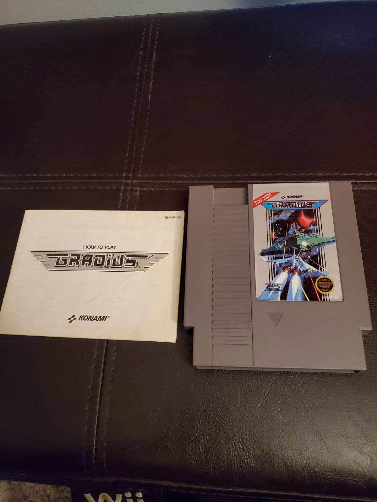 Gradius | Item and Manual only | NES