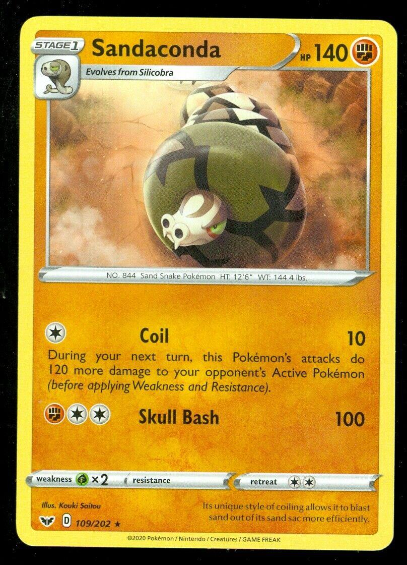 Sandaconda #109 Prices | Pokemon Sword & Shield | Pokemon Cards