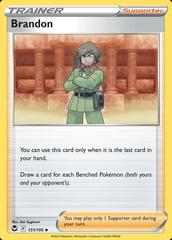 Brandon #151 Prices | Pokemon Silver Tempest | Pokemon Cards