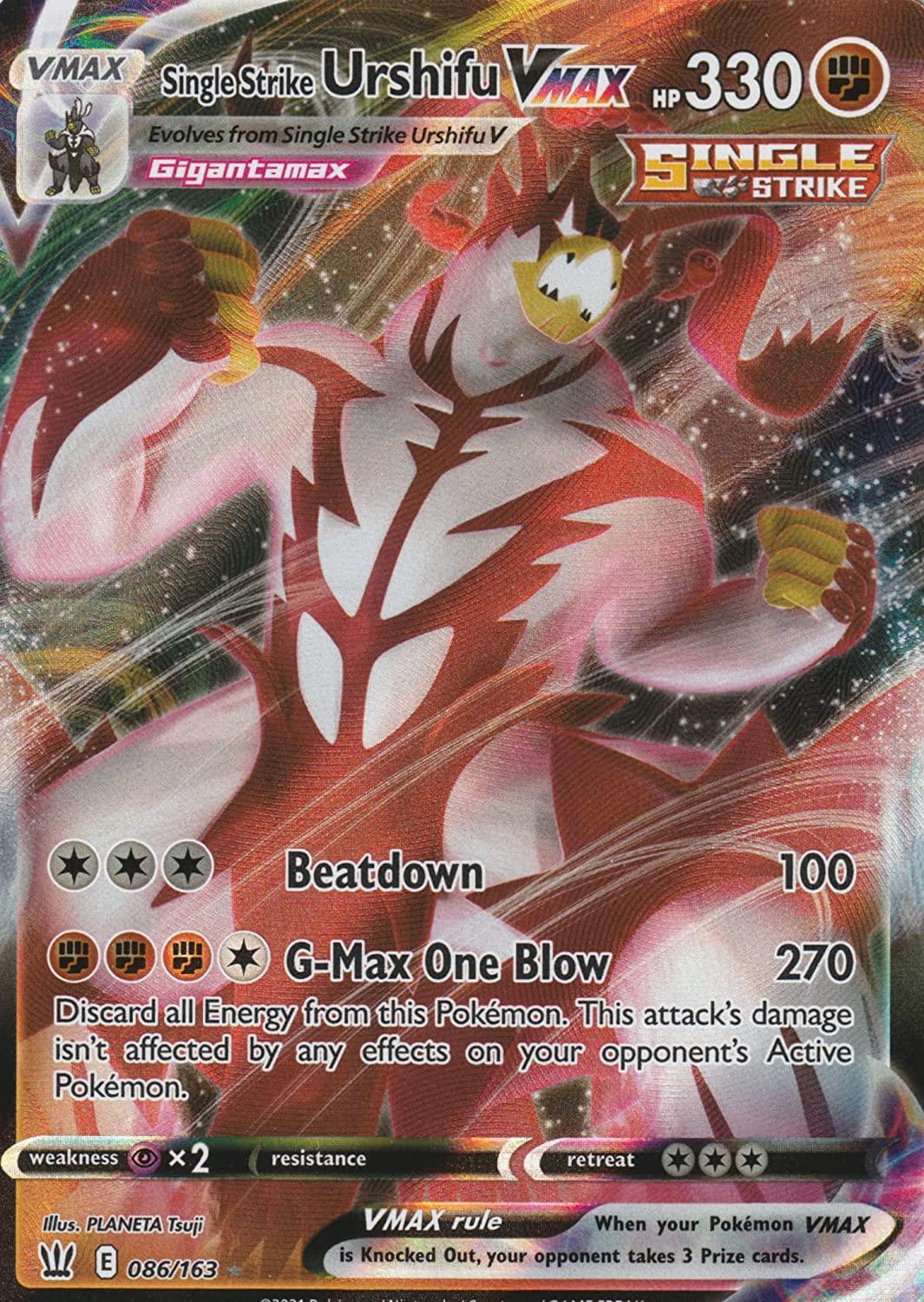 Single Strike Urshifu VMAX #86 Prices | Pokemon Battle Styles | Pokemon ...